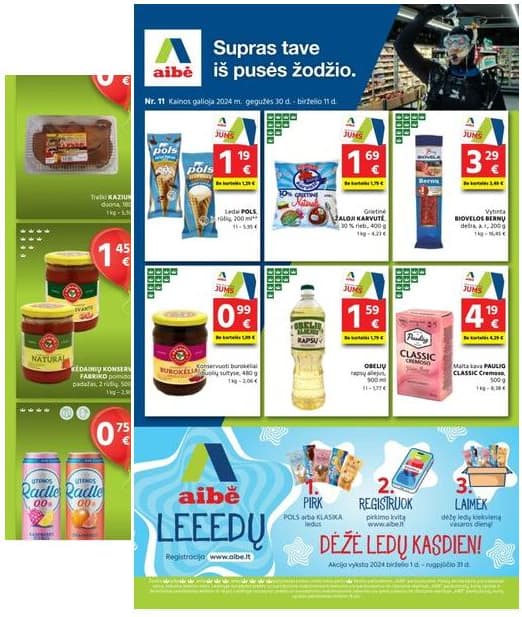 LIDL Akcijos bei leidiniai