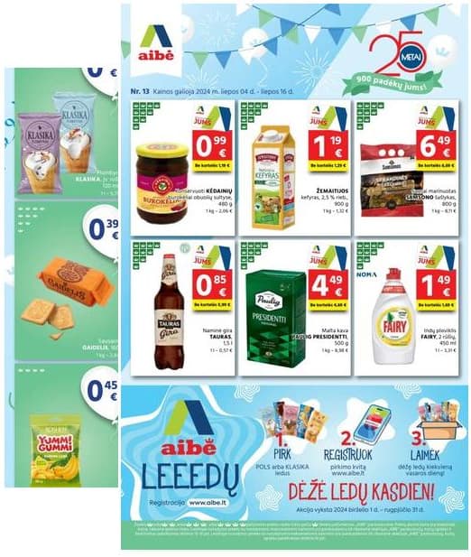 LIDL Akcijos bei leidiniai