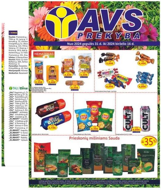 LIDL Akcijos bei leidiniai