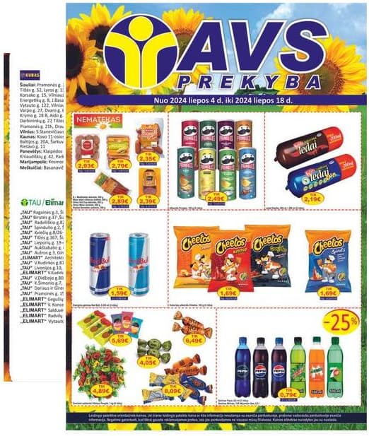 LIDL Akcijos bei leidiniai