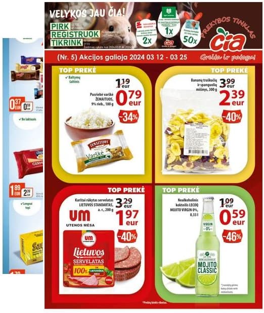 LIDL Akcijos bei leidiniai