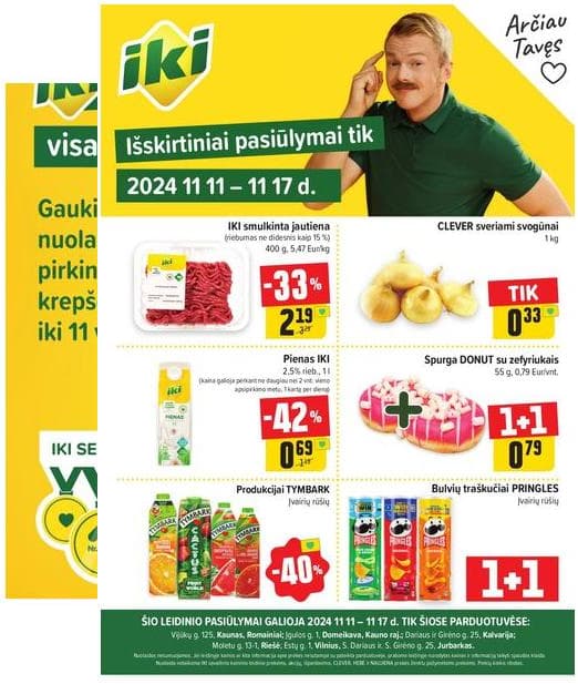 LIDL Akcijos bei leidiniai