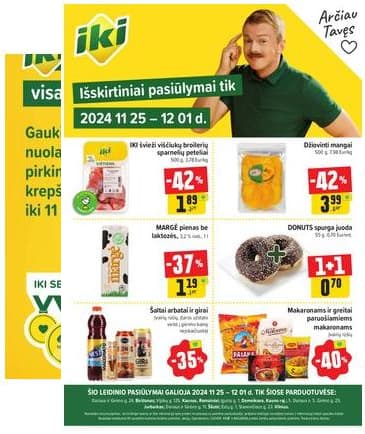 MAXIMA akcijos ir naujausi leidiniai