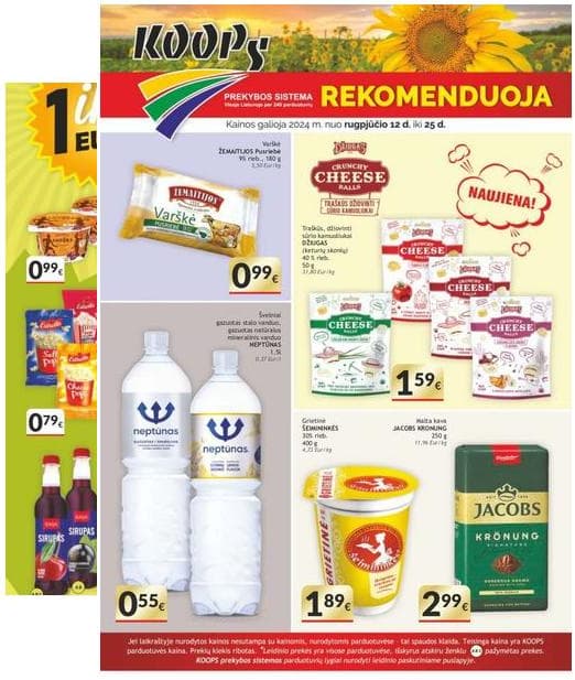 MAXIMA akcijos ir naujausi leidiniai
