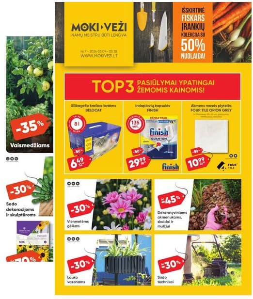 Moki-veži akcijų leidinys | 2024-05-09 – 2024-05-28