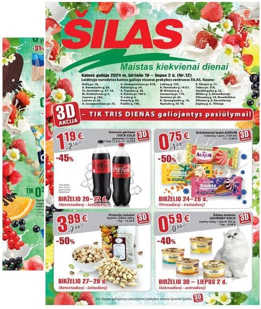 MAXIMA Akcijos