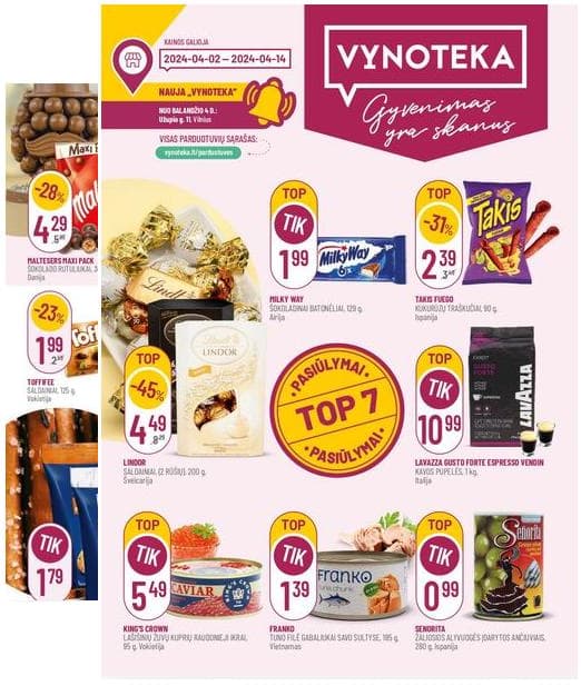 LIDL Akcijos bei leidiniai